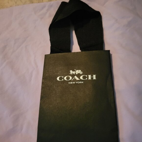 Coach | Other | Coach Small Paper Shopping Bag | Poshmark